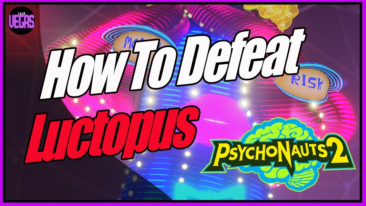 Psychonauts 2 - How to Defeat Luctopus Boss - YouTube