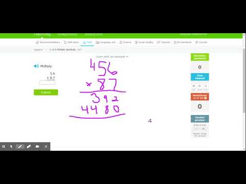 IXL Code: 2WT Multiply decimals - YouTube