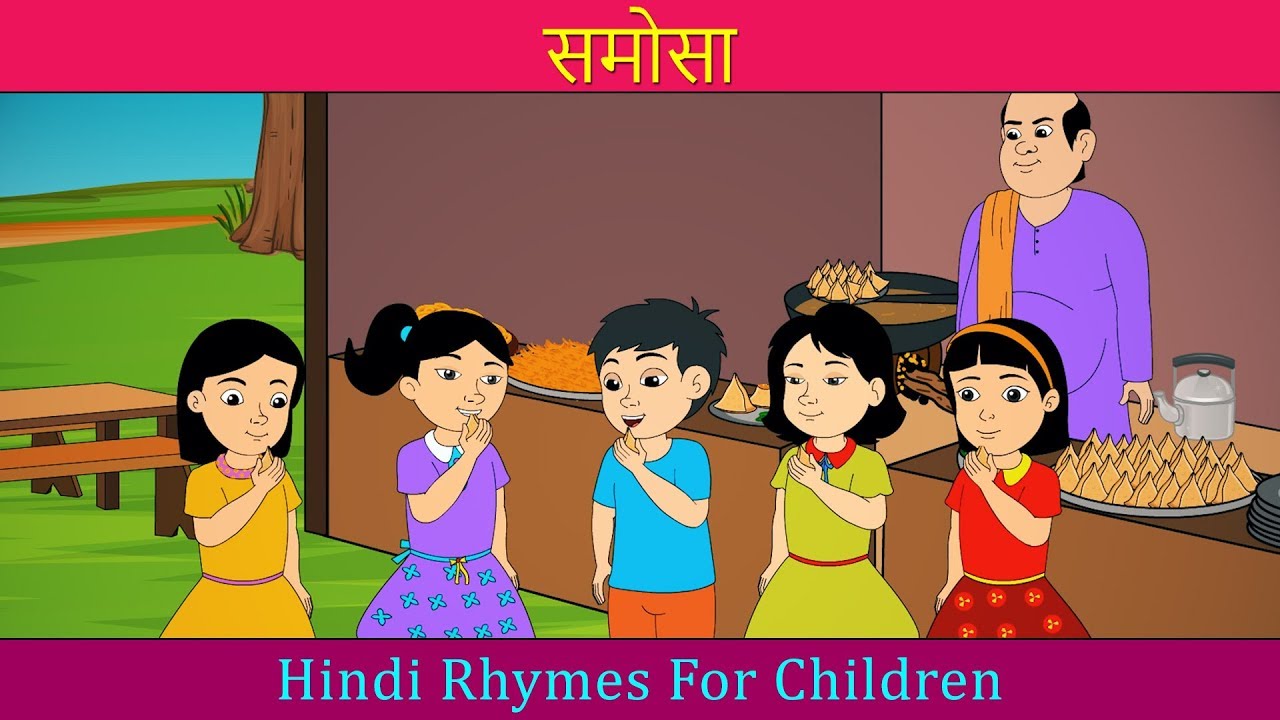 Samosa Song | Hindi Rhymes For Children | Baby Songs Hindi | Poems For ...