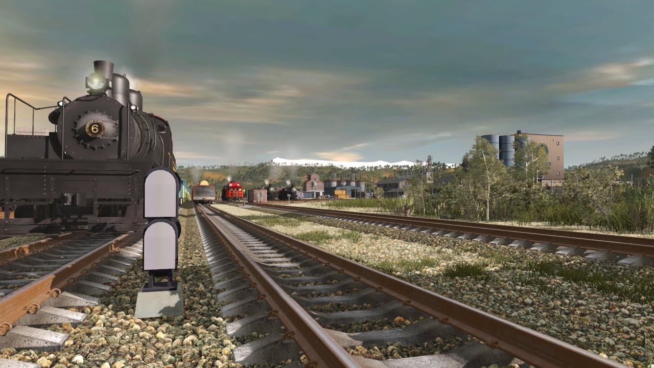 Geared Steam in Kickstarter County | Railfanning in TRS2019 - YouTube