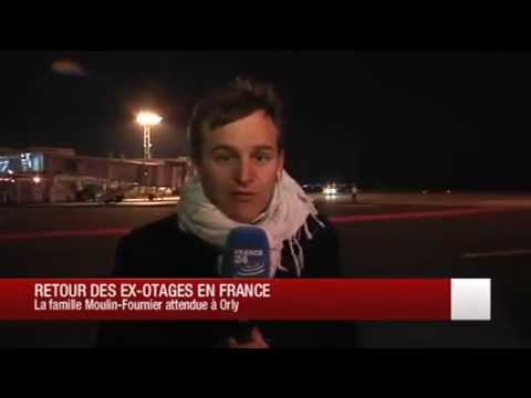 France 24 Otages Français Libérés Ben Barnier - YouTube