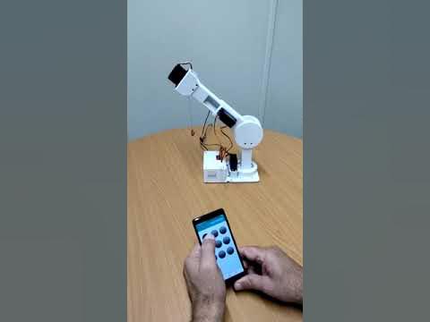 Arduino Bluetooth 4 axis crane - 2 - YouTube