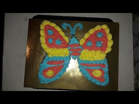 Sadə kəpənək tortu. 1 iyun 2017 @GRESS