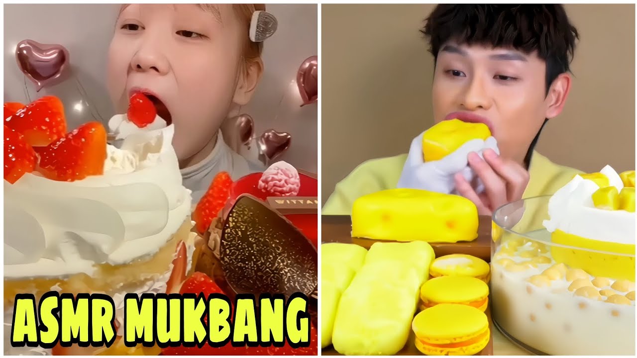 ASMR Mukbang Video Compilation - YouTube