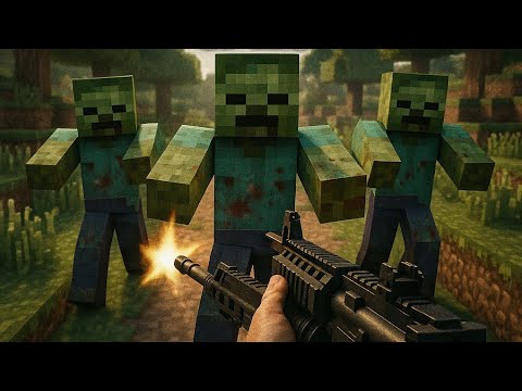 🔥 Minecraft God Seed: Guns vs Zombies Survival! - YouTube