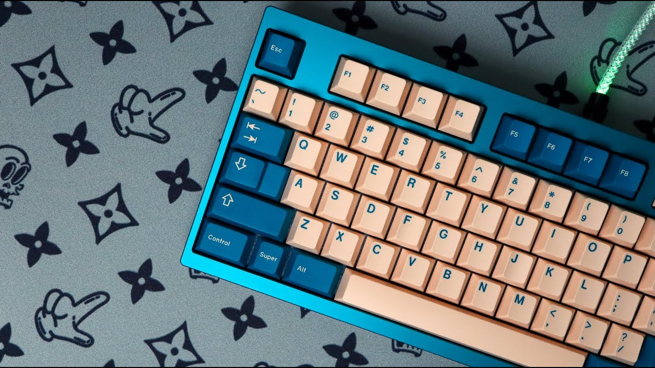 TKD Cycle8 Peacock & HMX Xinhai // 사이클8 신하이 타건 - YouTube