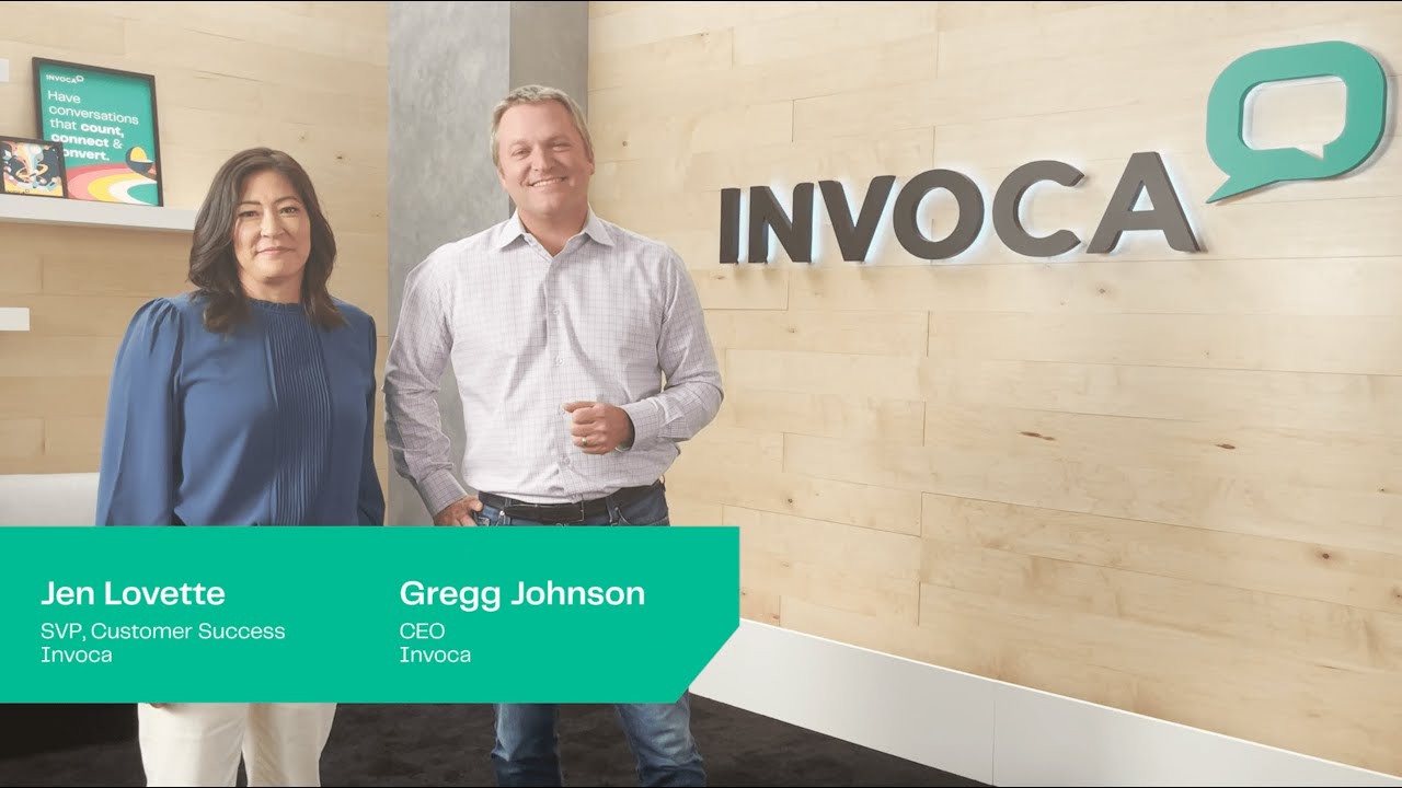 Gregg Johnson and Jen Lovette Invite You to Invoca Summit - YouTube