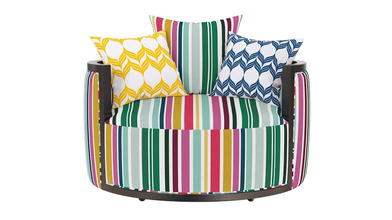 №10 Single Chair Modeling Tutorial - YouTube