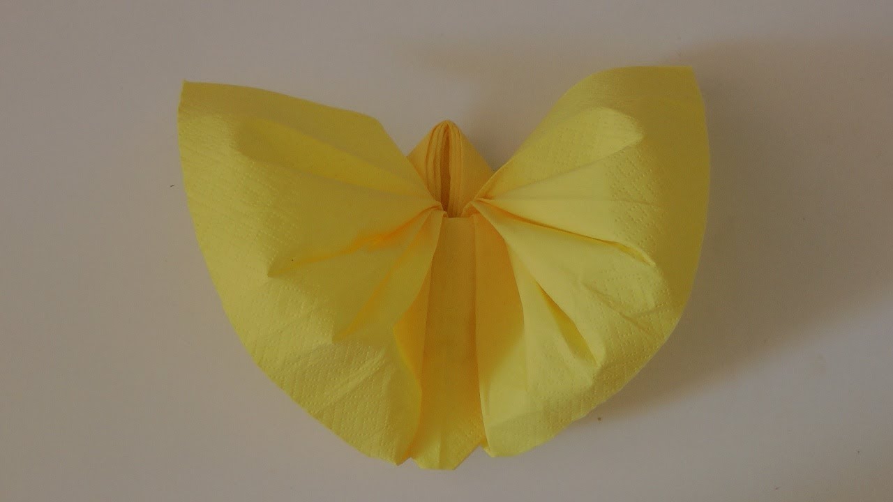 Erstaunlich Schmetterling Aus Serviette Falten Bilder