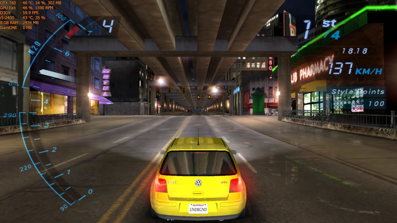 Need for Speed Underground Walkthrough Part 4 - "The Perfect Shift ...