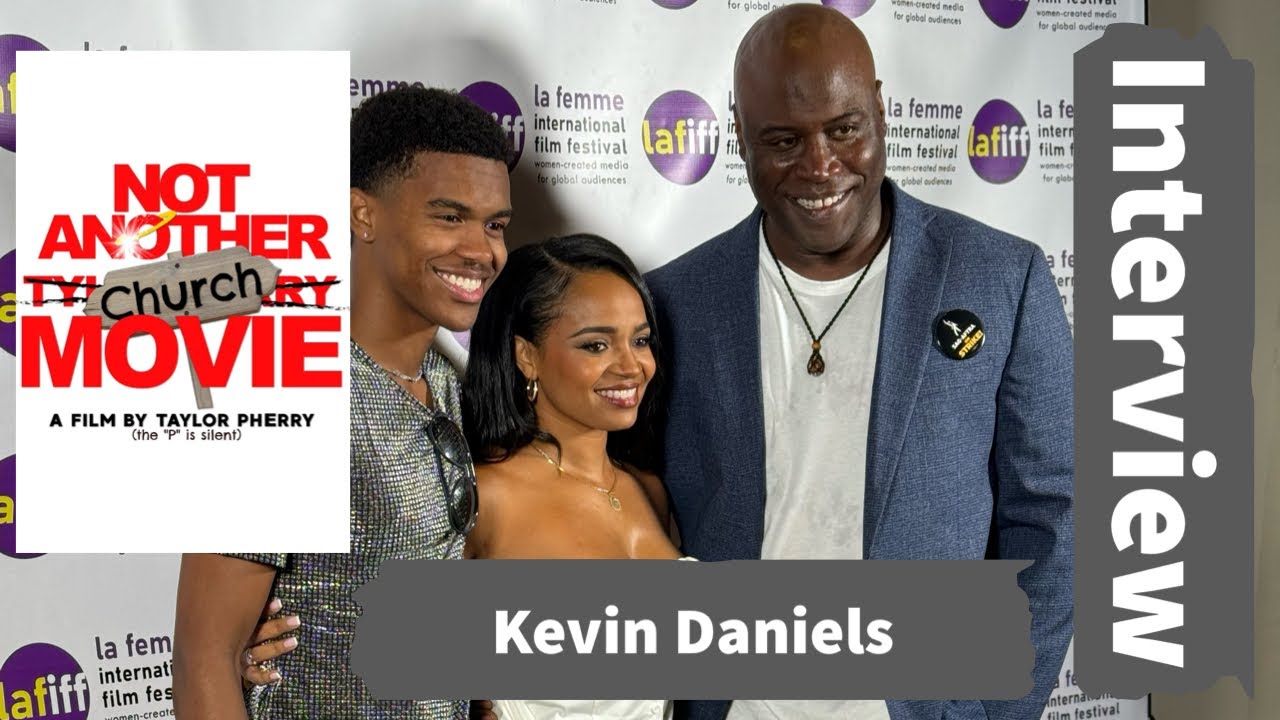 Actor Kevin Daniels talks about NOT ANOTHER ChURCH MOVIE at the la ...
