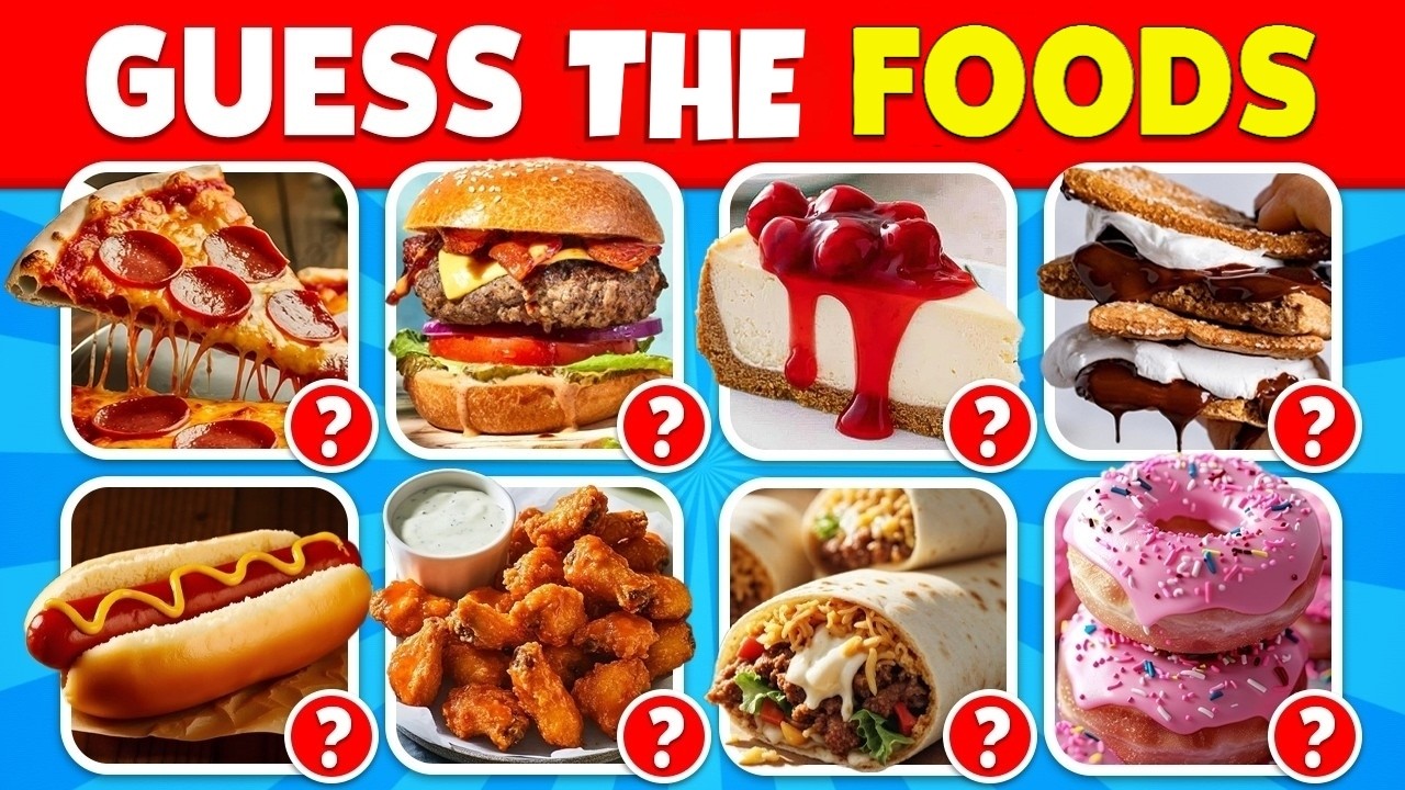 Guess The FAST FOOD By Emoji 🍔🇺🇸 | Ultimate Food Quiz 2025" - YouTube