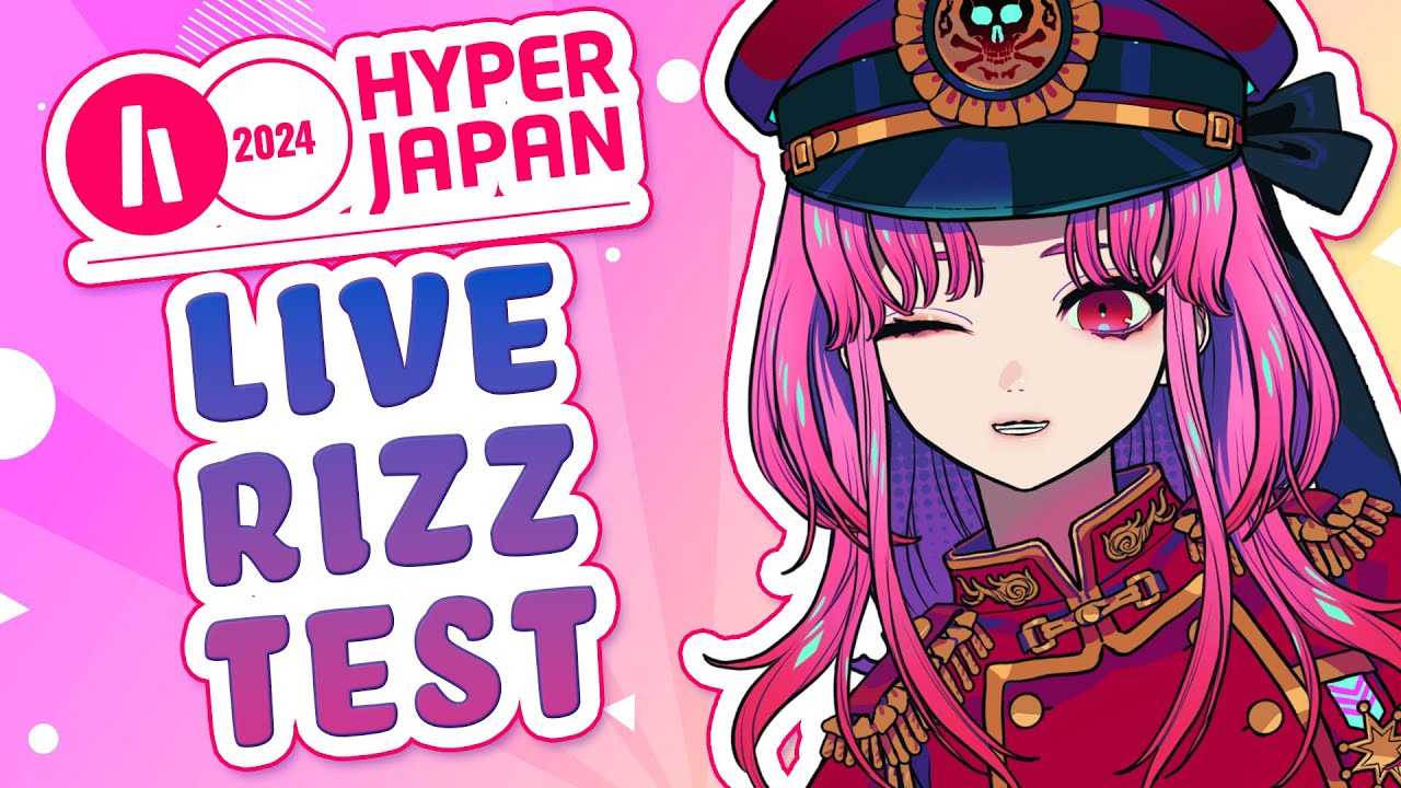 【Hyper Japan LIVECAM】Live Girl(fail) Rizz - YouTube