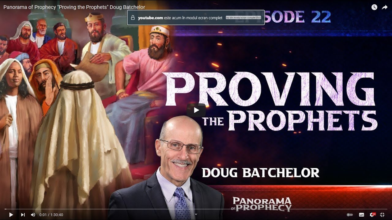 Panorama of Prophecy - Proving the Prophets | Doug Batchelor - YouTube