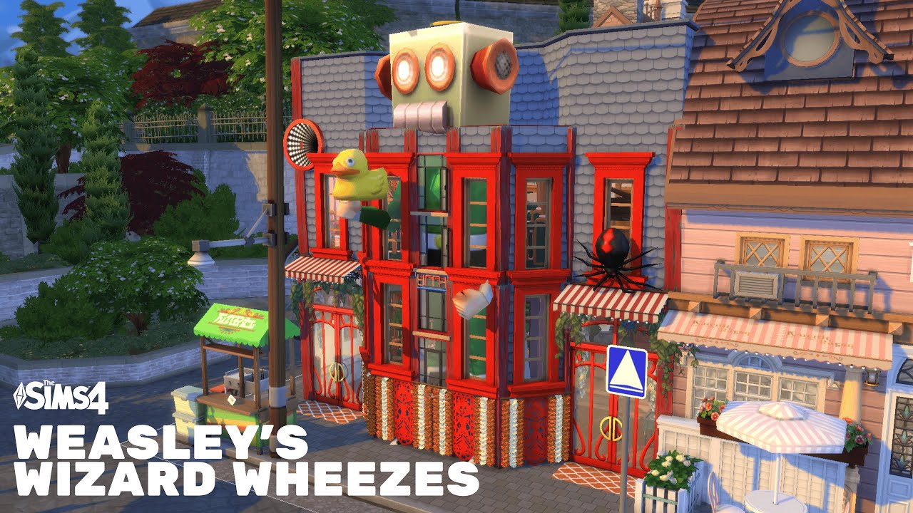 Weasley's Wizard Wheezes - Sims 4 Harry Potter save File - YouTube