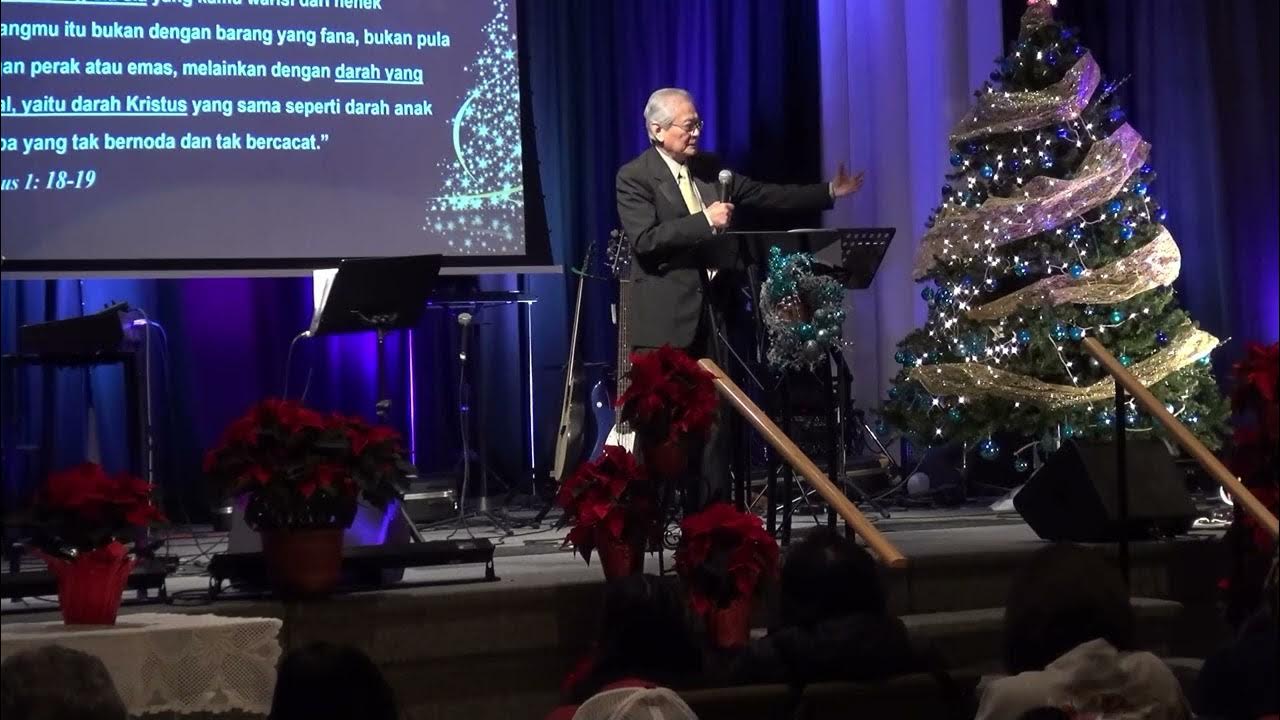 Persekutuan Lansia Christmas Message "Mengapa Kita Merayakan Natal " 12-03-2022 - YouTube