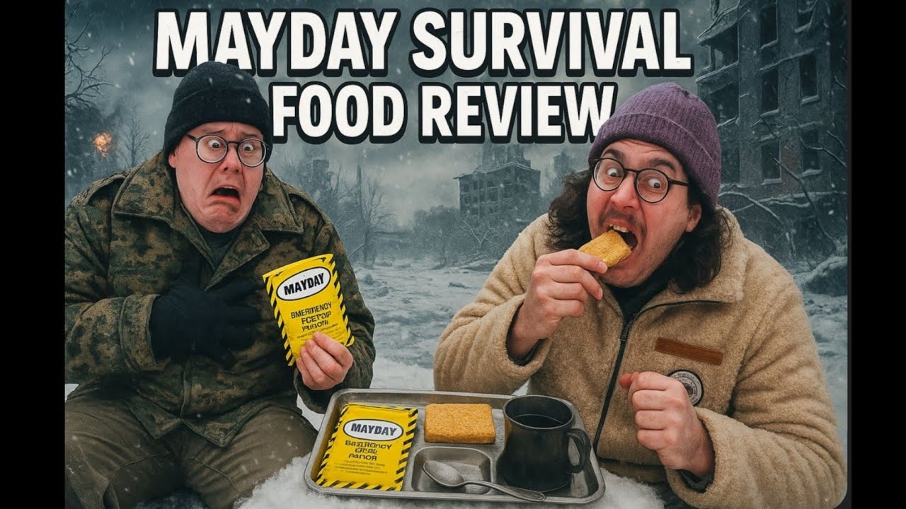 MAYDAY SURVIVAL FOOD TASTE TEST - YouTube