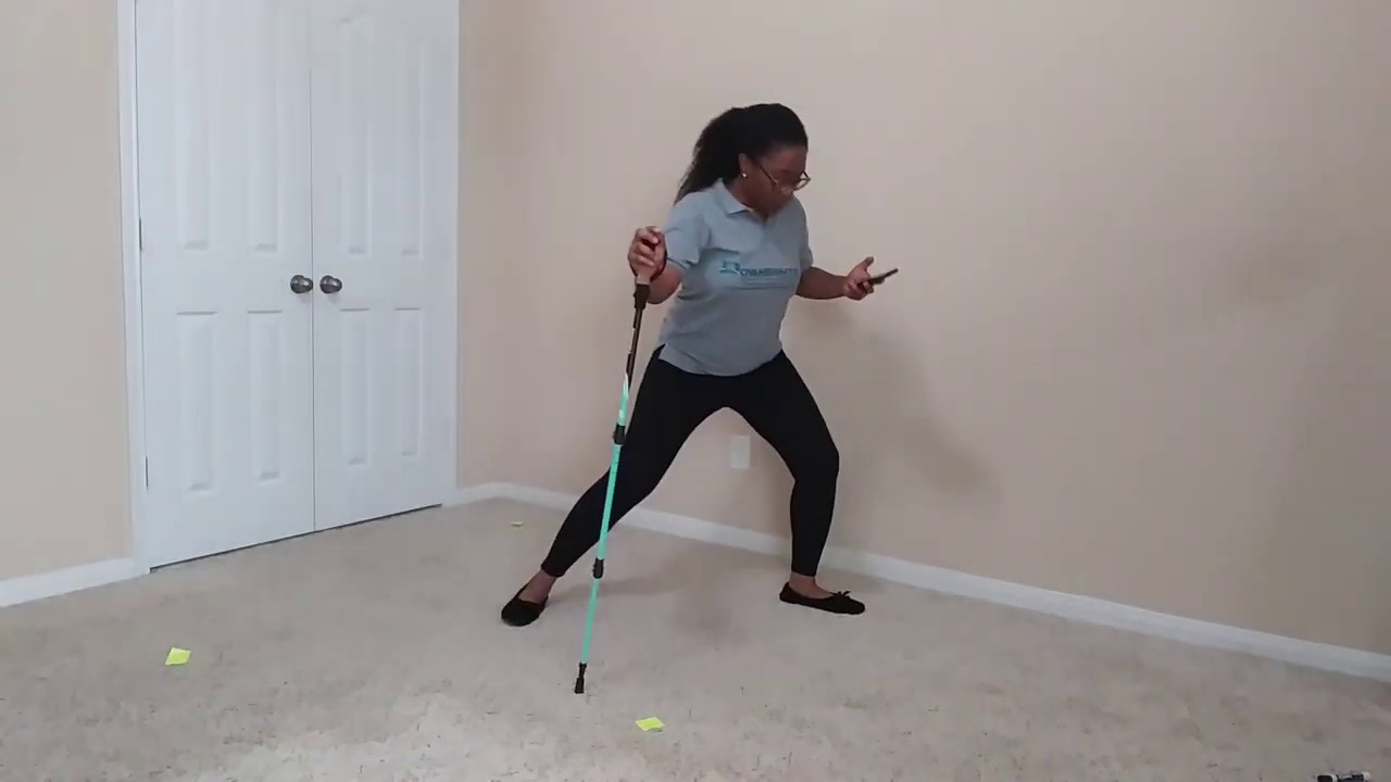 Stepping Strategy Training for Balance Recovery - YouTube