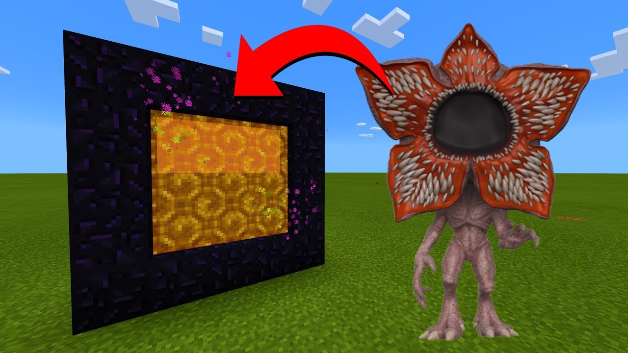 How To Make A Portal To The Demogorgon Dimension in Minecraft! - YouTube
