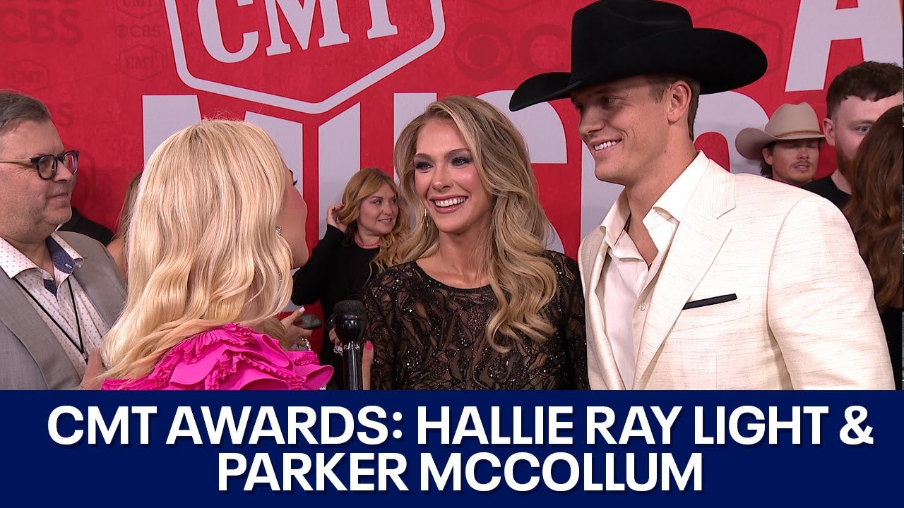 Parker McCollum & Hallie Ray Light at CMT Music Awards 2024 | FOX 7 ...