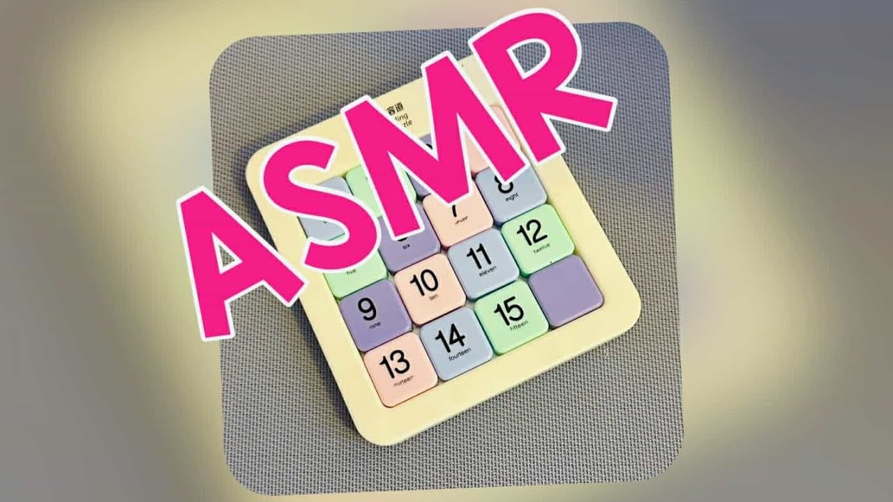 ASMR NUMBER PUZZLE GAMES 🔢🧩SHUFFLE AND SOLVE #asmr #satisfying #games # ...
