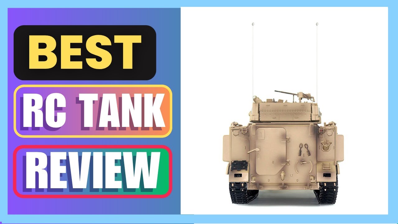 Best RC Military Tank TD 1/16 M2412-A M113A1 - YouTube