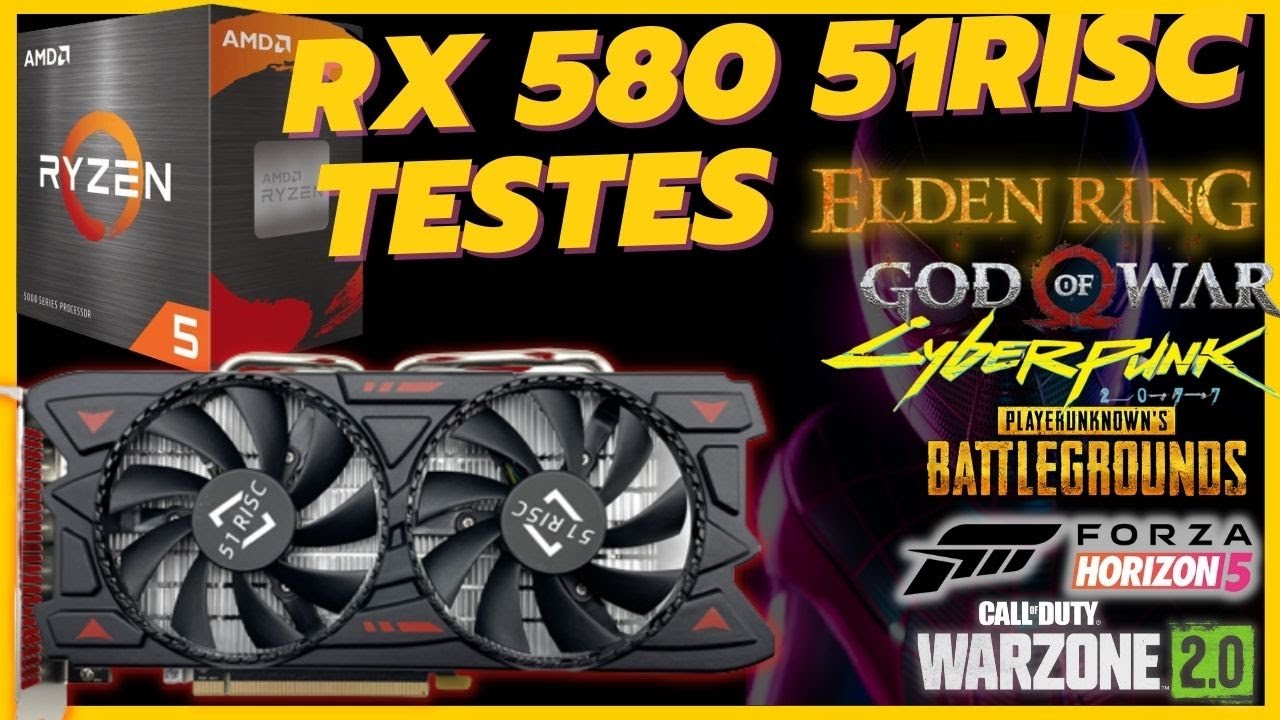 CHEGOU! RX 580 8GB POR R$400 NO ALIEXPRESS, SERÁ QUE VALE A PENA? TESTE ...