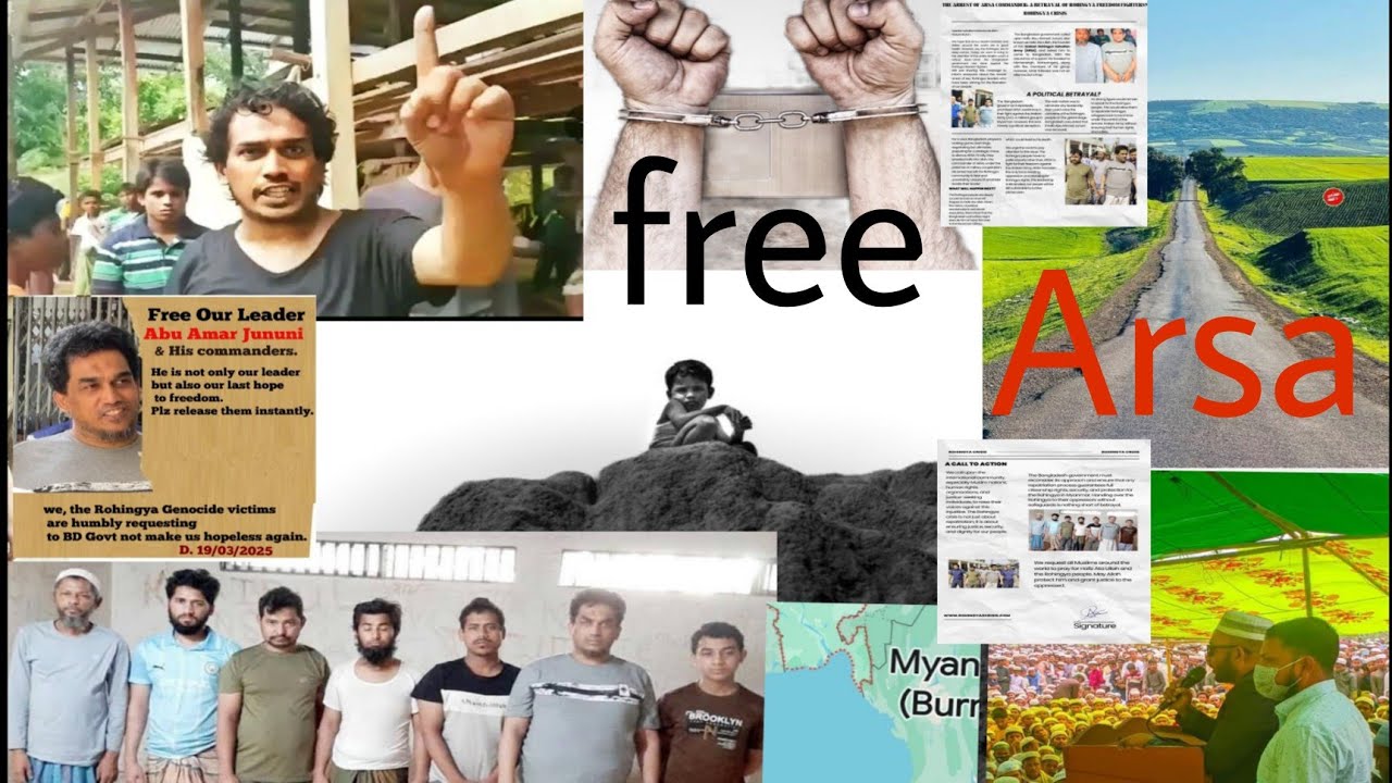 Freedom fighter Arkan Rohingya Salvation Army arsa free Abu Ammar Al ...
