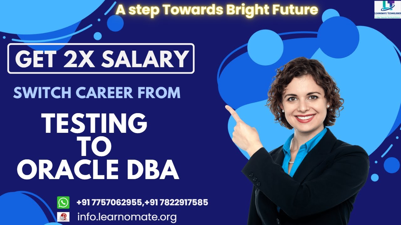Switch Career From Testing To Oracle Dba Learnomate Technologies Youtube