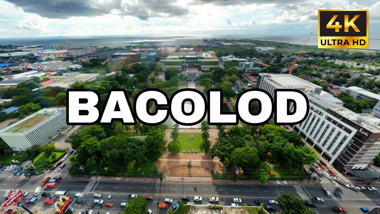 Lets Explore Bacolod, A City of Smiles! | Bacolod City | Aerial View ...