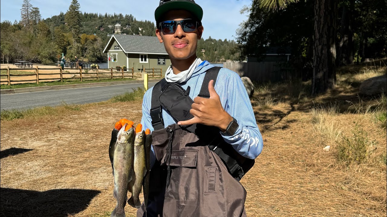 Catching my limits at Lake Gregory 🤙🏼🎣🐠 - YouTube