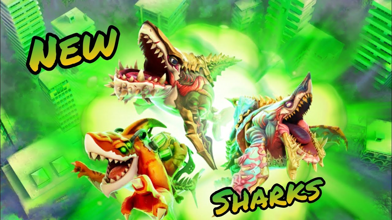 *NEW* Mutant sharks - Hungry Shark World - YouTube