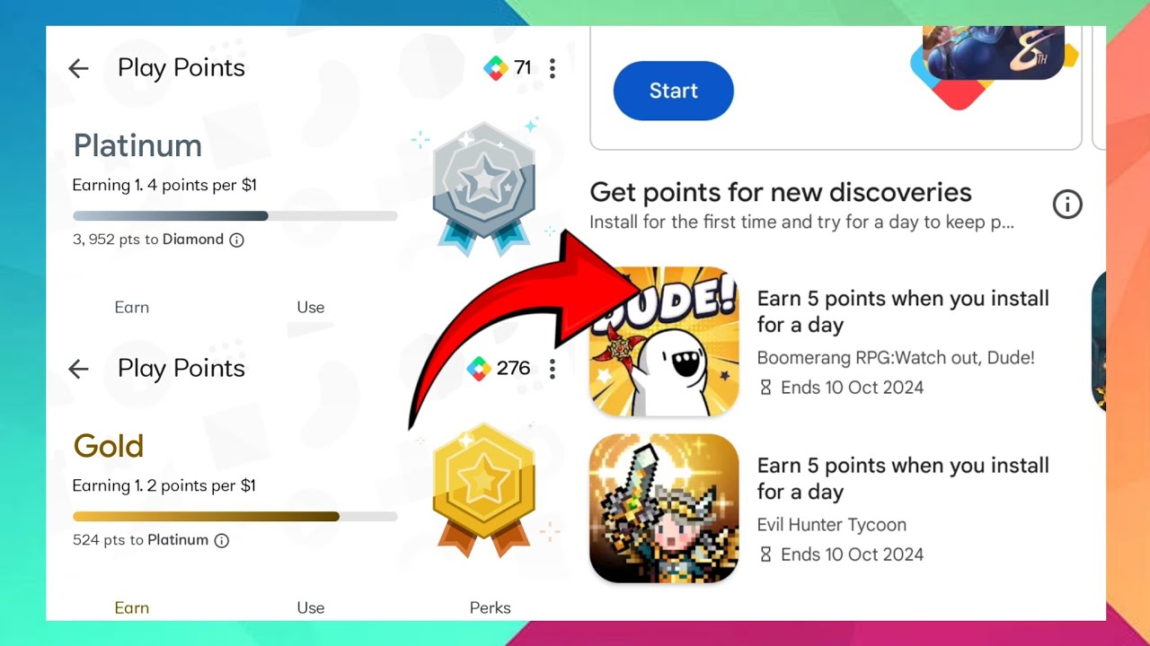 How to Install Play Points App on Multiple Google Account | Google Play ...