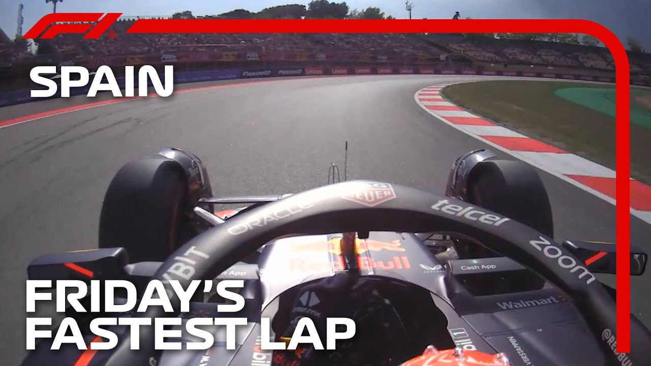 Max Verstappen's Fastest Lap In FP2 | 2023 Spanish Grand Prix - YouTube