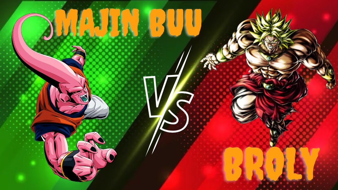 (R/G) Broly vs (G) Majin Buu | Dragon Ball Super TCG - YouTube