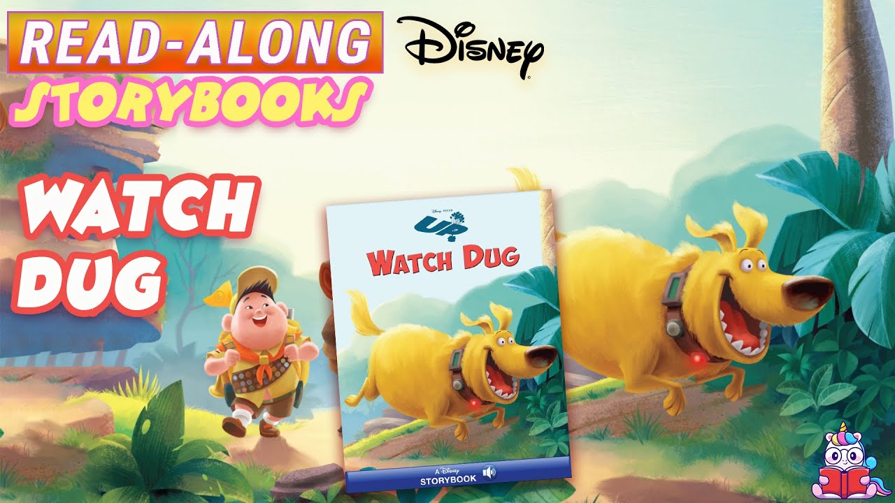 Up Read Along Storybook: Watch Dug in HD - YouTube