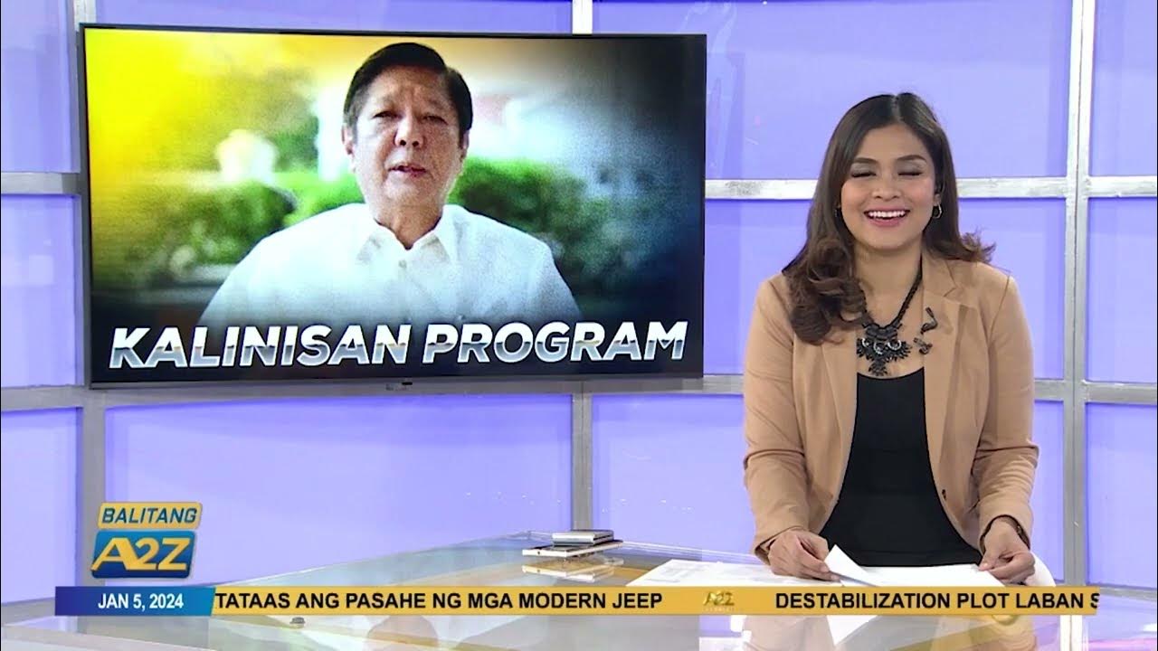 Balitang A2Z | PBBM, HINIKAYAT ANG PUBLIKO NA MAKIISA SA KALINISAN PROGRAM NG DILG SA JAN. 6 ...