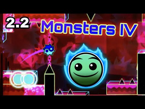 Geometry Dash [2.2] | GDPS Editor 2.2 (Subzero) | "Monsters IV" by itzsmi [Normal] - YouTube