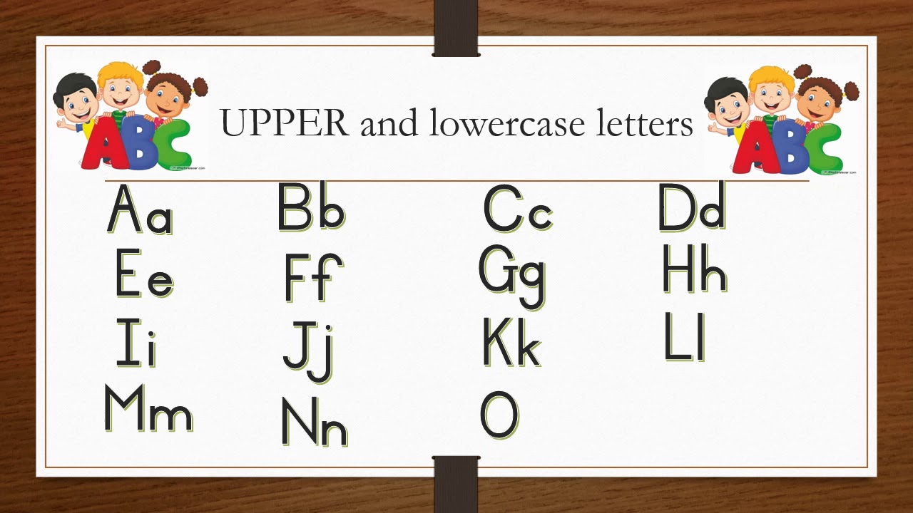 Lsen A Upper and lowercase letter - YouTube
