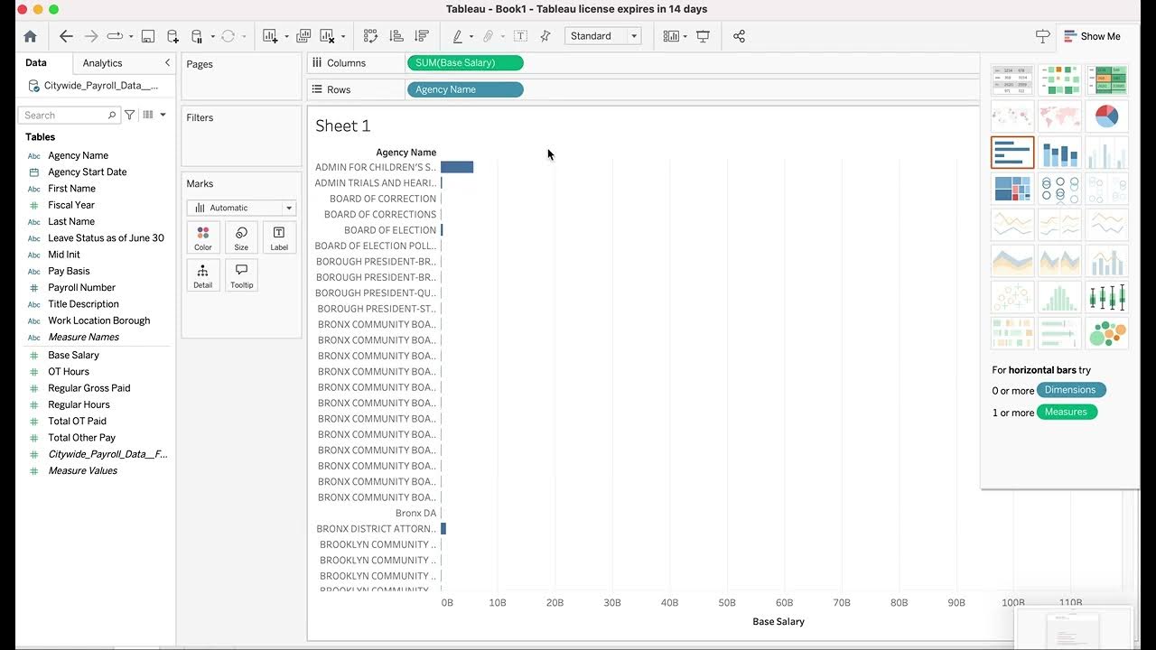 Saving downloaded Citywide Payroll Data as Data Source - YouTube