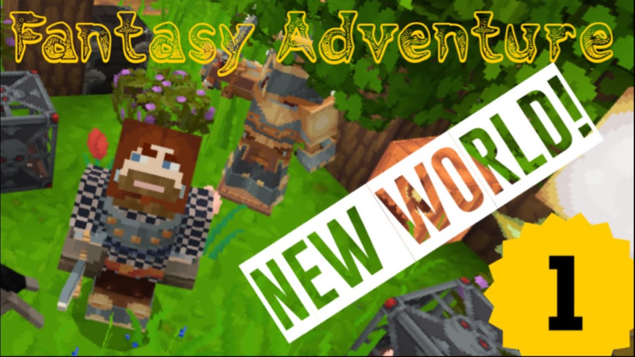 New Minecraft Fantasy Adventure Episode 1 - YouTube