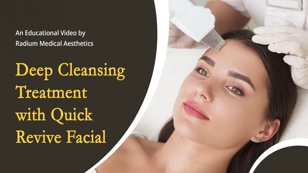 Radium's Quick Revive Facial | Radium Medical Aesthetics - YouTube