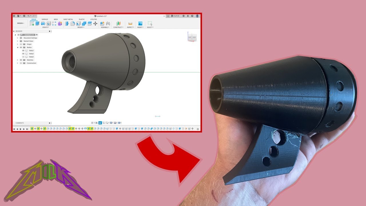 3D PRINTING CAR PARTS \ LED TAILIGHTS AND MIRRORS - YouTube