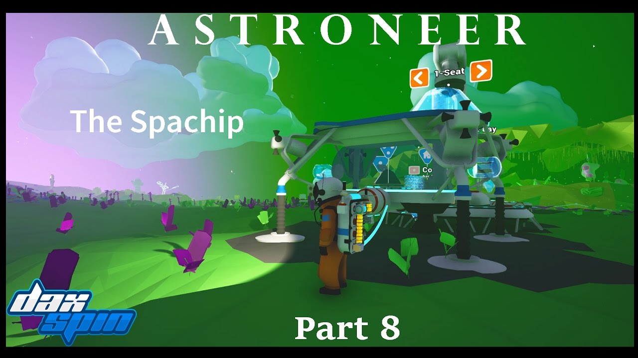 Astroneer - The Spaceship on New planet - Let's Play Part 8 [PC] - YouTube