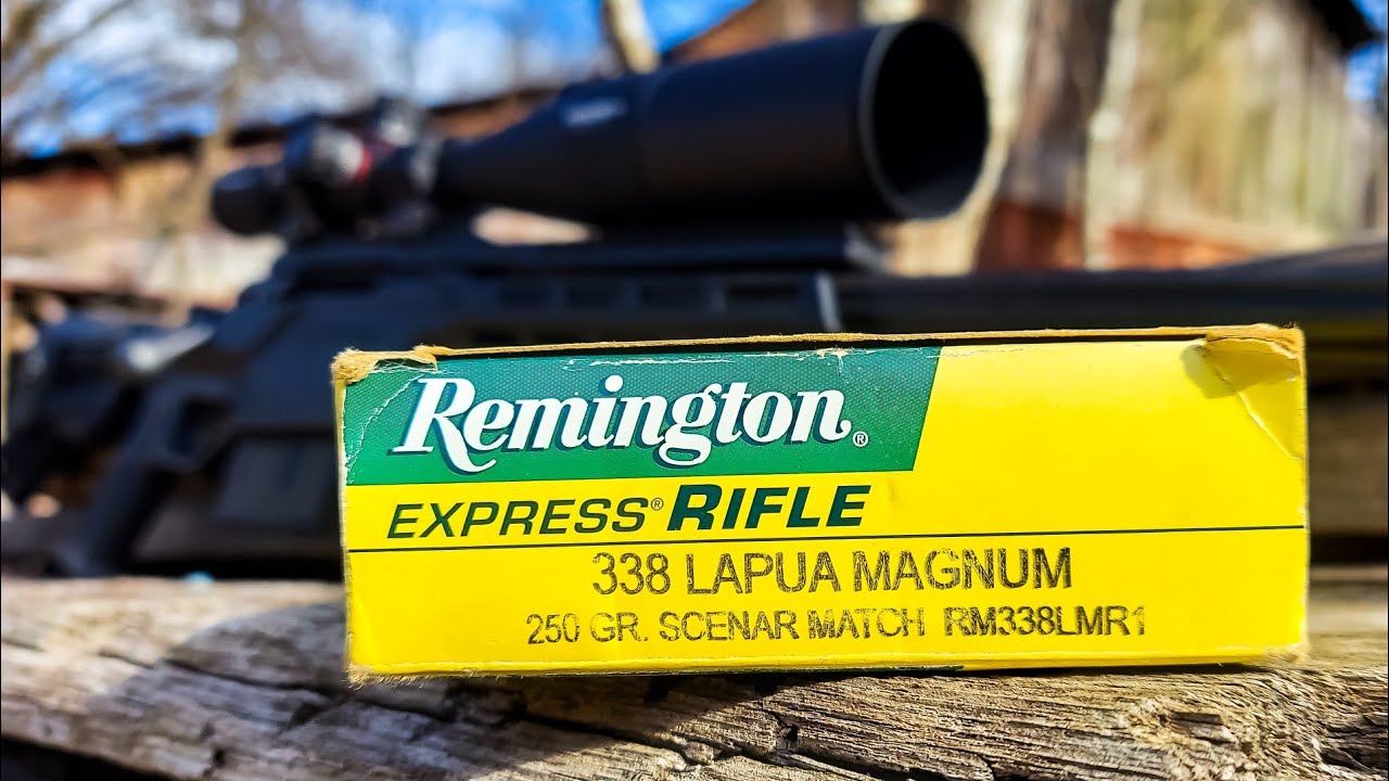 Remington 338 Lapua Magnum Rifle