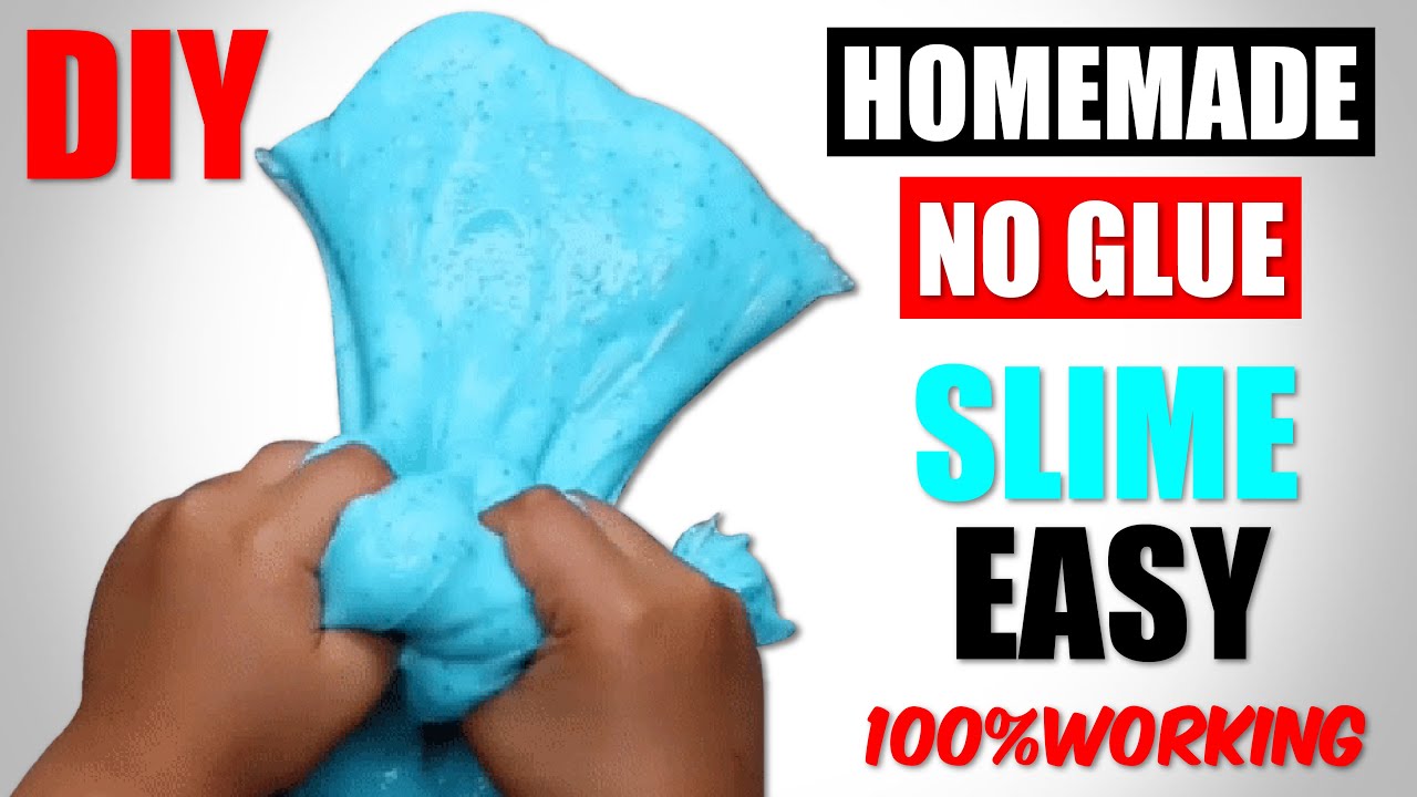 1 INGREDIENT SLIME NO GLUE/HOW TO MAKE SLIME/HOW TO MAKE SLIME WITHOUT ...