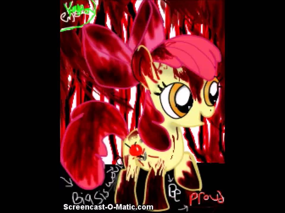 Insanity mlp speedpainted Applebloom gets her cutie mark - YouTube