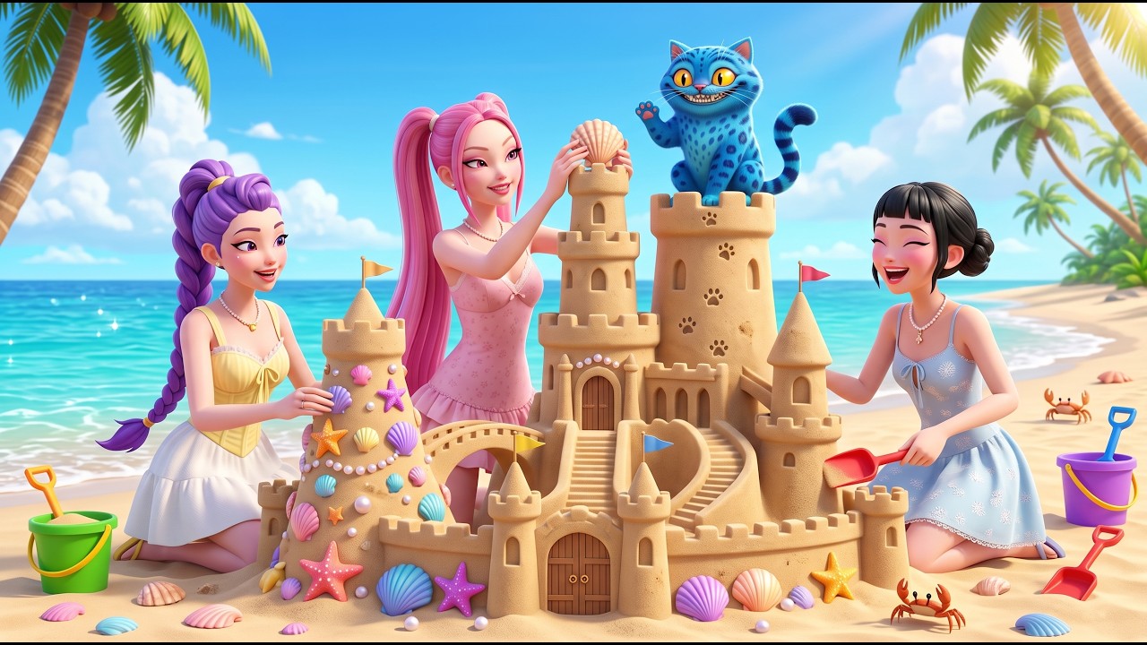 🐚 Huntrix & Derpy Tiger Found the Most Beautiful Seashells in Hawaii! 🌊 ...