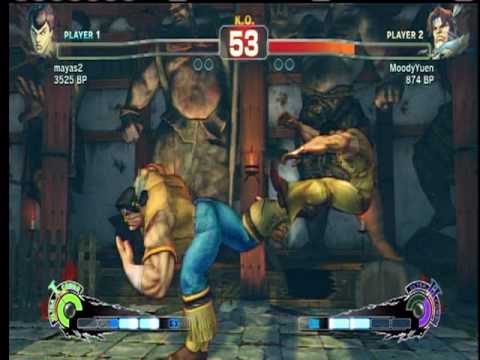 Super Street Fighter 4 IV FeiLong V T.Hawk FeiLong Fei Long New ...