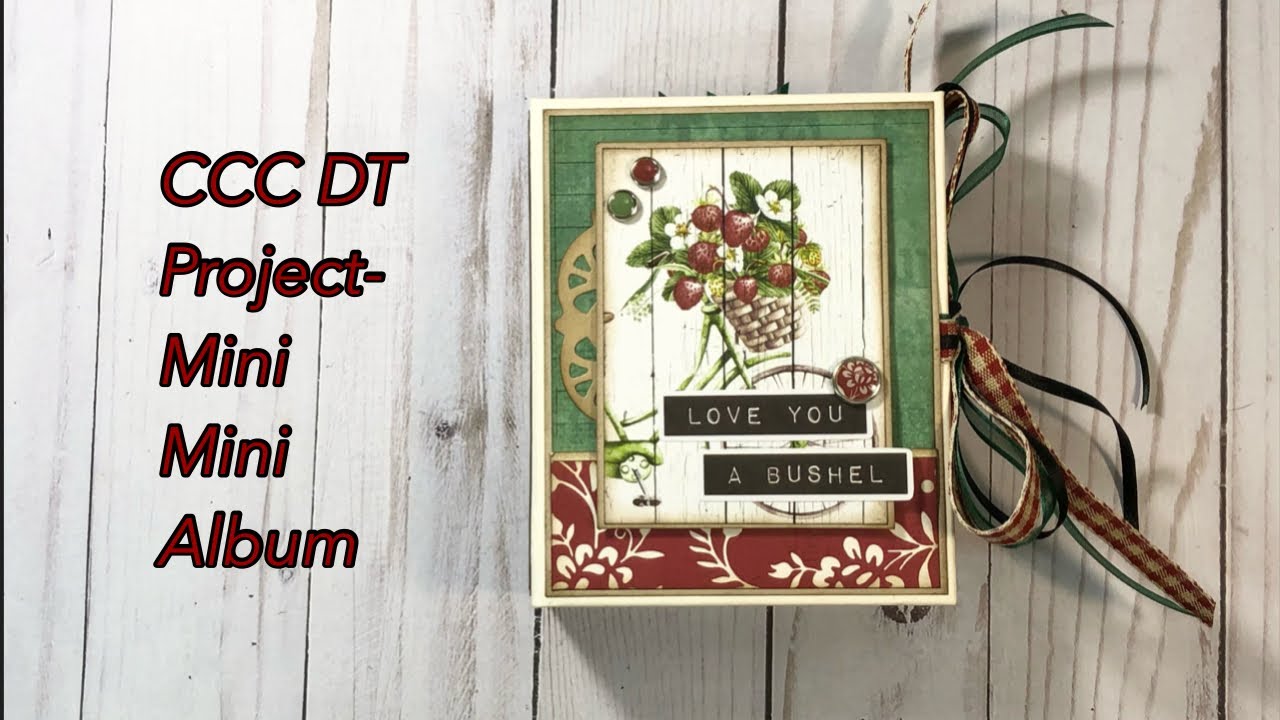 Mini mini Album | CCC DT project share | Simple Stories Simple Vintage ...